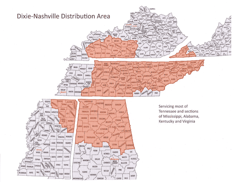 Nashville | Dixieply - Leading Wholesale Distributor of Building Materials